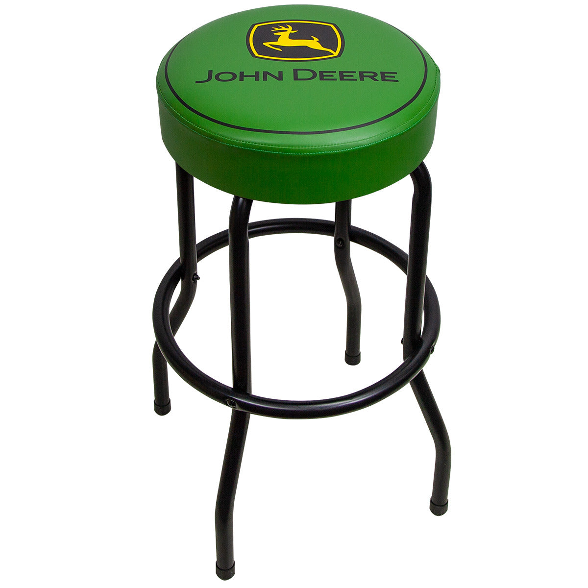 John Deere Green Top Garage Stool w Black Legs – ShopPremier.ca ...